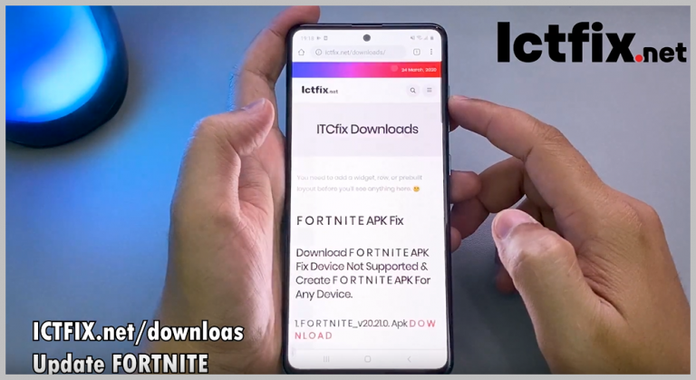 Update FORTNITE For Any Device Fix not supported - ICTfix