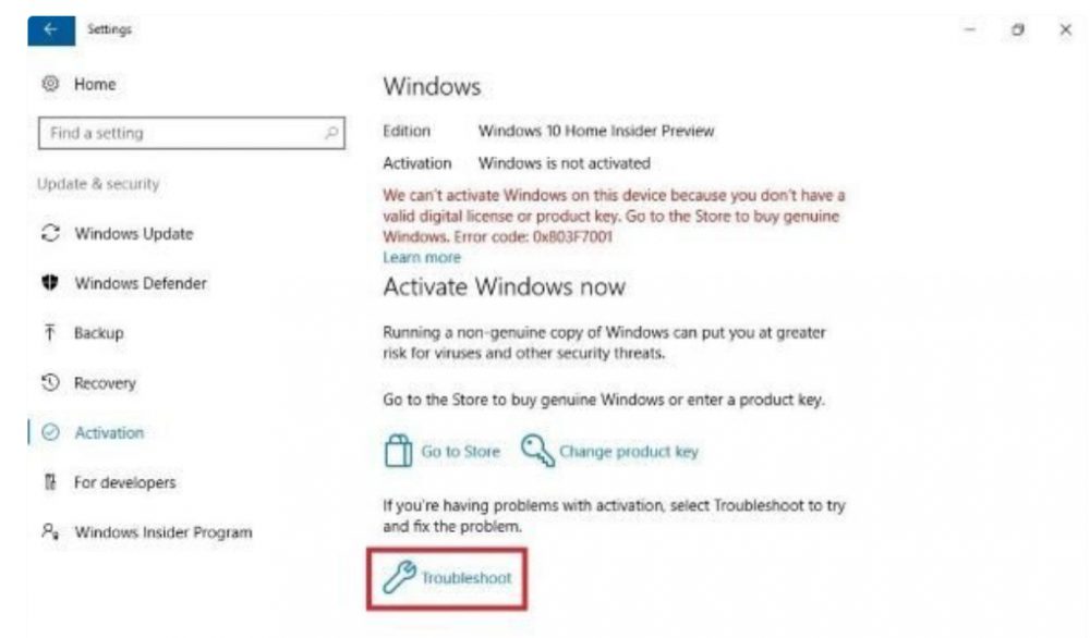 How to fix error 0x8007007B when activating Windows 10 - ICTfix
