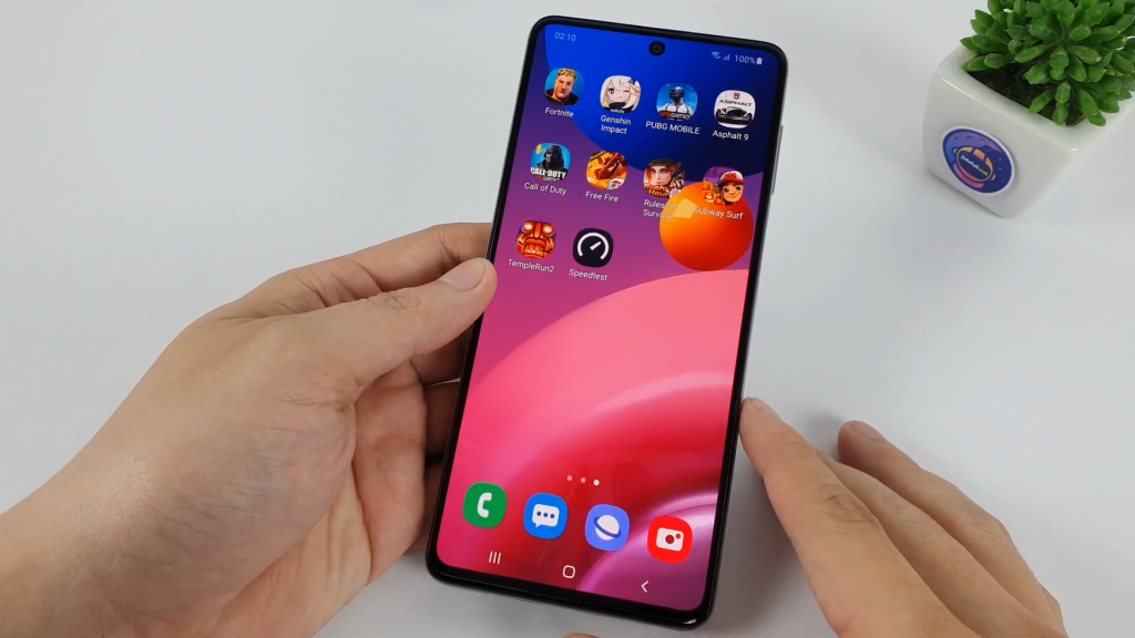 Samsung Galaxy M51 test game Genshin Impact - ICTfix