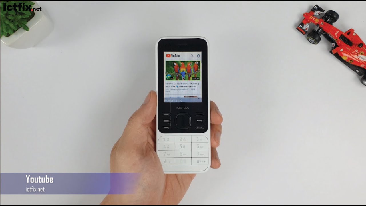 Nokia 6300 4G 2020 test full Application Youtube, Facebook, Messenger ...