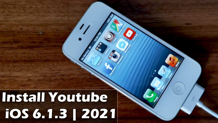 How to Install Youtube iOS 6.1.3 | 2021 - ICTfix
