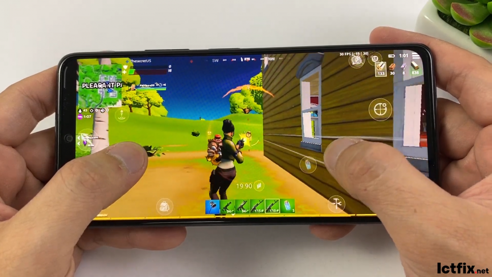 Xiaomi Redmi Note 10 Pro test game Fortnite Mobile | Snapdragon 732G ...