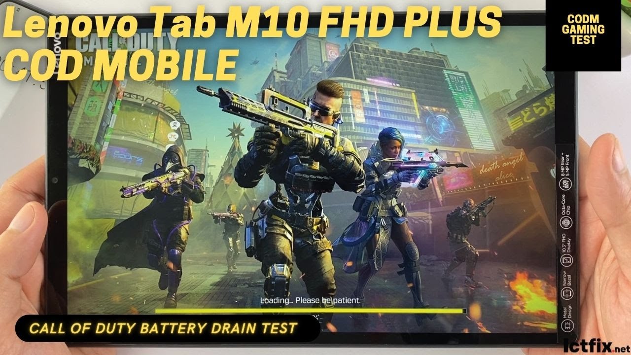 Lenovo Tab M10 FHD PLUS Call of Duty Gaming test CODM | Helio P22T, 4GB ...