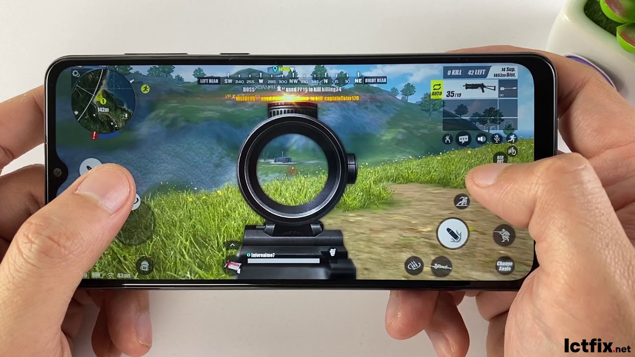 Samsung A02 test game ROS - Rules Of Survival | MediaTek MT6739W, 3GB ...