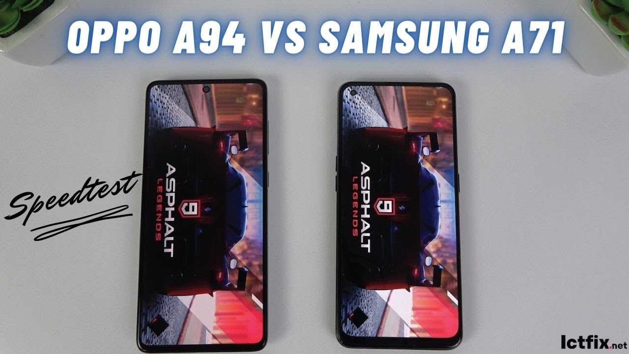 Oppo A94 vs Samsung Galaxy A71 | Fingerprint, Video test Display ...