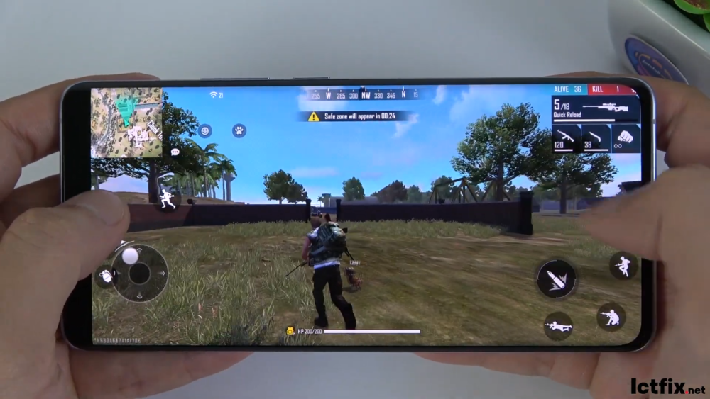 Vivo X60 Pro Free Fire Gaming test | Snapdragon 870, 120Hz Display - ICTfix