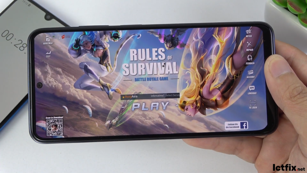 Xiaomi Redmi Note 10S test game Rules Of Survival Ros | Helio G95, 8GB ...