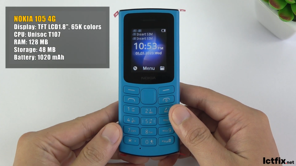 Nokia 105 4G Test Game | Unisoc T107, 128 MB RAM - SNAKE, RACING ATTACK ...