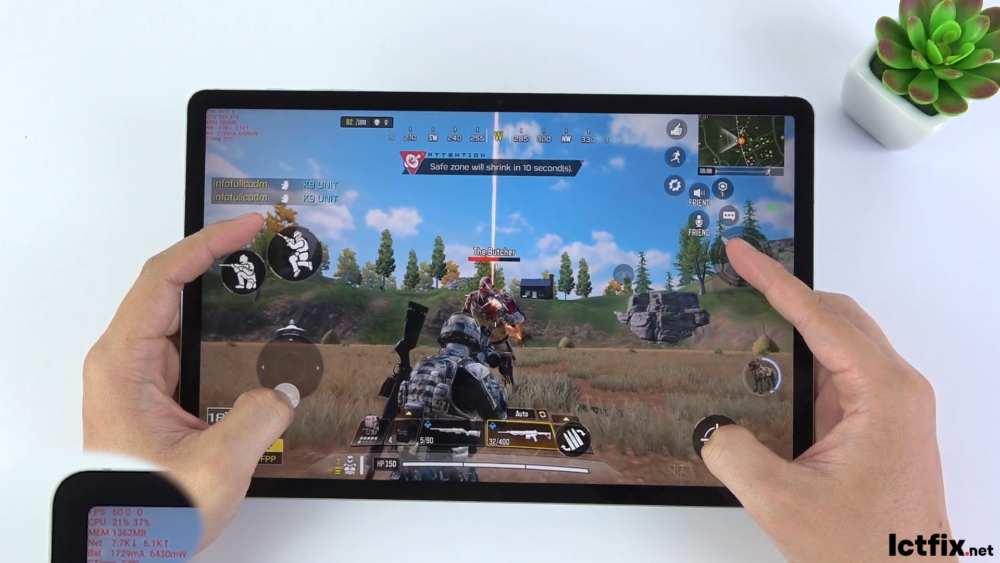 Samsung Galaxy Tab S7 FE Call of Duty Mobile Gaming test CODM ...