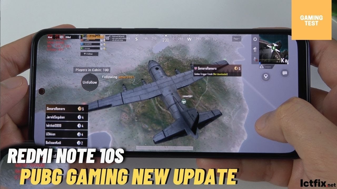 Redmi Note 10s PUBG Gaming test New Update | MediaTek Helio G95, 8GB ...