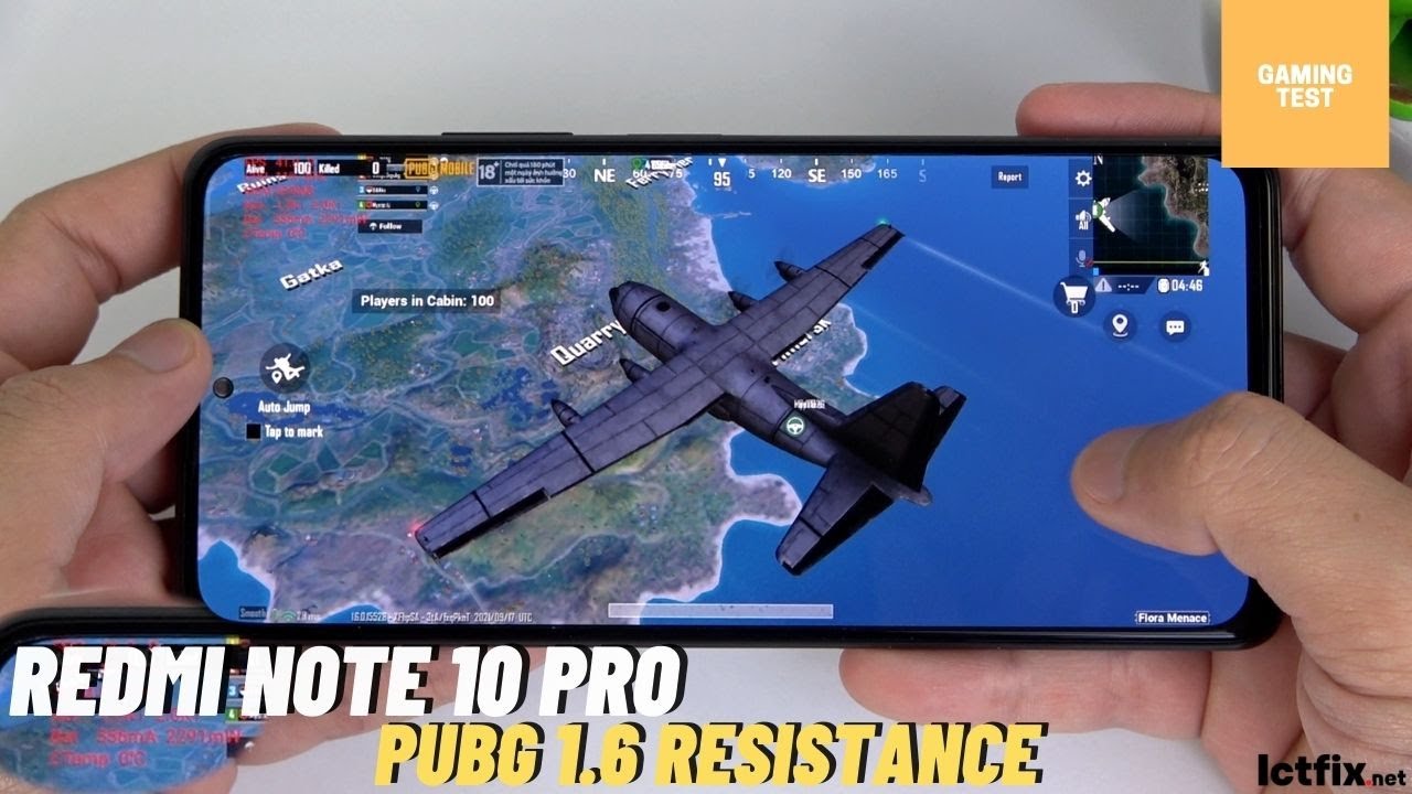 Redmi Note 10 Pro PUBG 1.6 Resistance Gaming Test | Snapdragon 732G ...