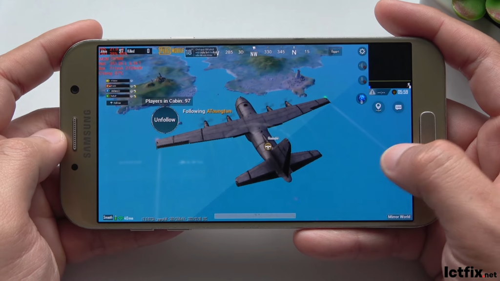 Samsung Galaxy A7 PUBG Gaming test 2021 - ICTfix