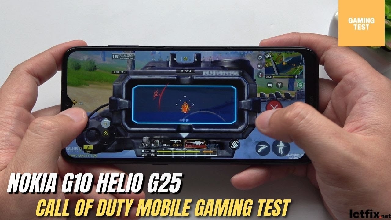 Nokia G10 Call of Duty Gaming test CODM | Helio G25, 4GB RAM - ICTfix