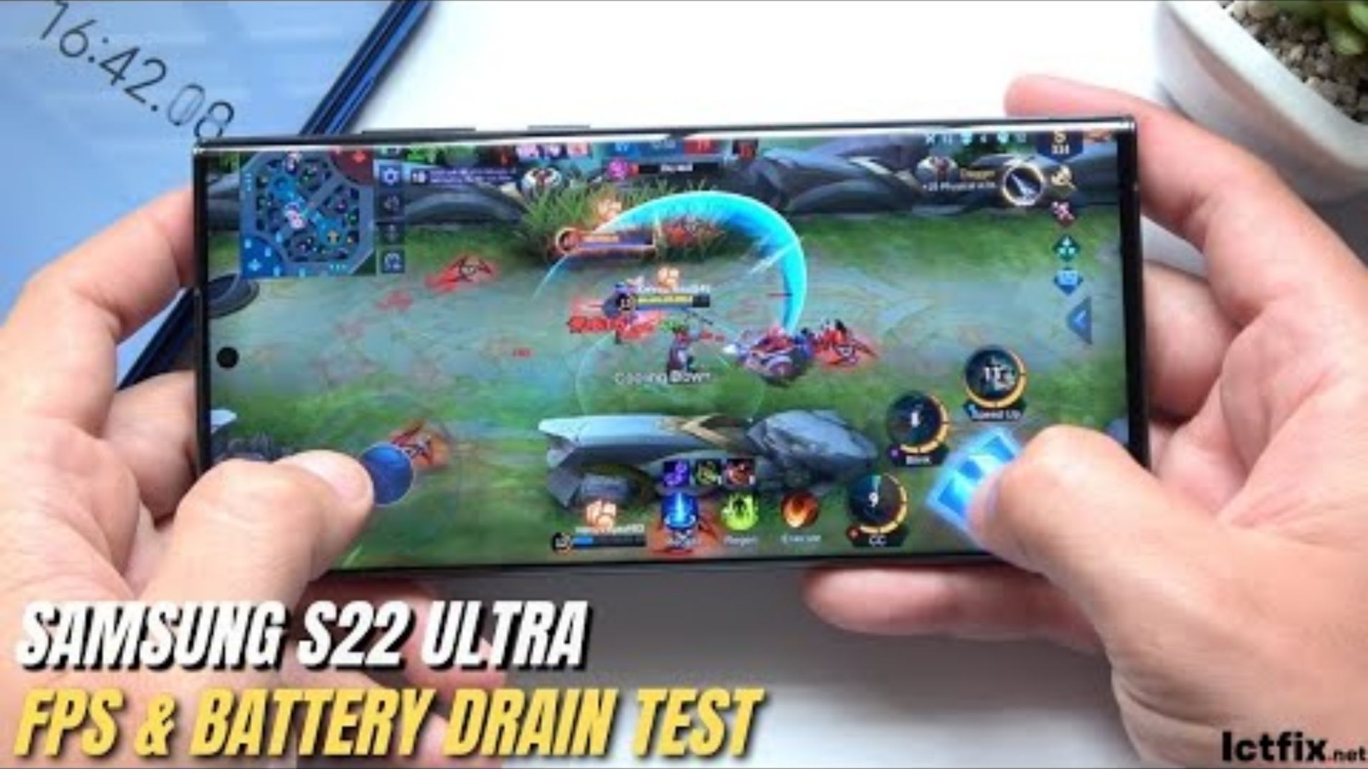 Samsung Galaxy S22 Ultra Mobile Legends Gaming test | Snapdragon 8 Gen ...