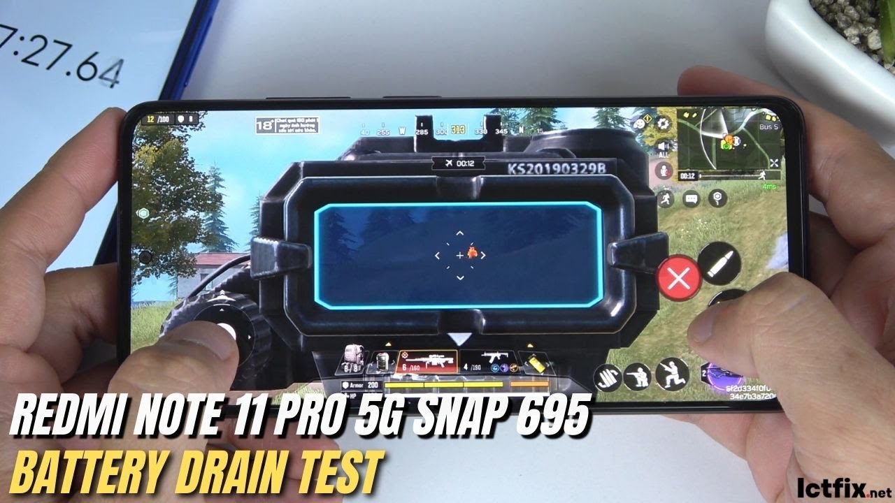 Xiaomi Redmi Note 11 PRO 5G Global Call of duty Gaming test CODM ...