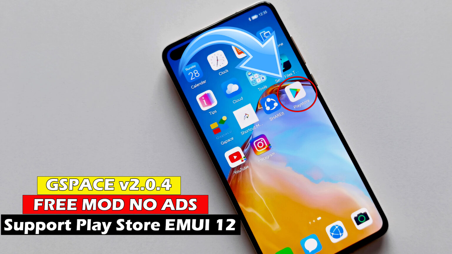 Download GSPACE v2.0.4 - FREE NO ADS SUPPORT INSTALL PLAY STORE EMUI 12 - ICTfix