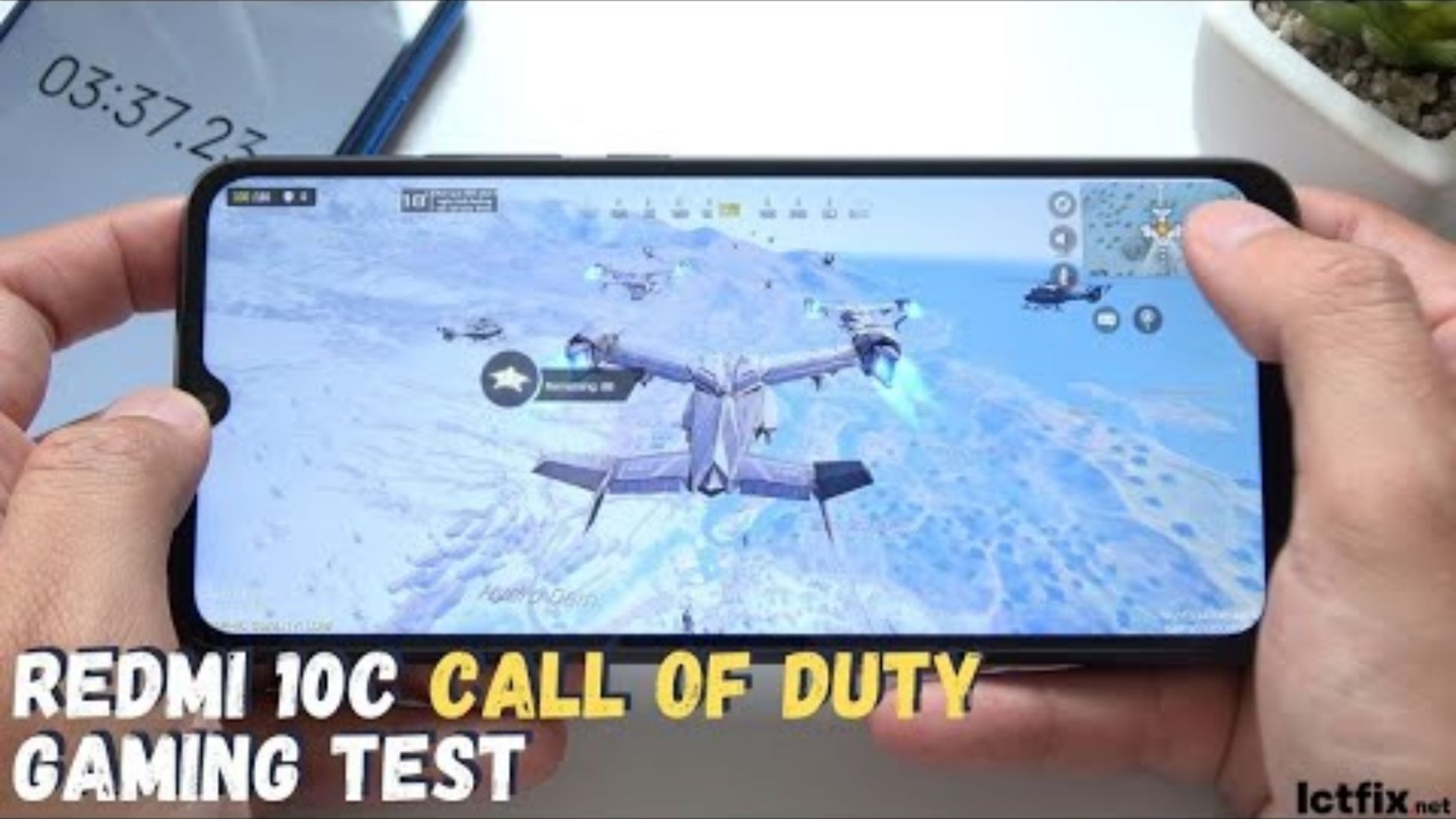 Redmi 10C Call of Duty Gaming test | Snapdragon 680, 4GB RAM - ICTfix