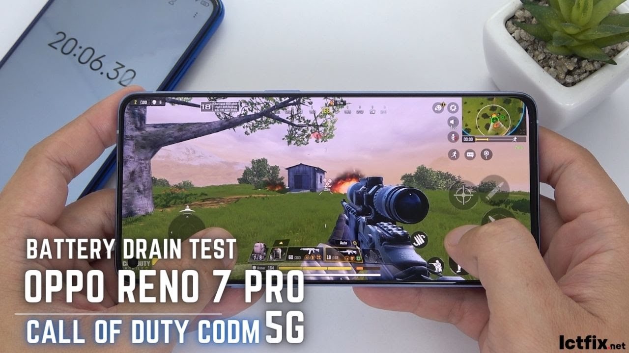 Oppo Reno 7 Pro Call of Duty Gaming test CODM | Dimensity 1200 Max - ICTfix