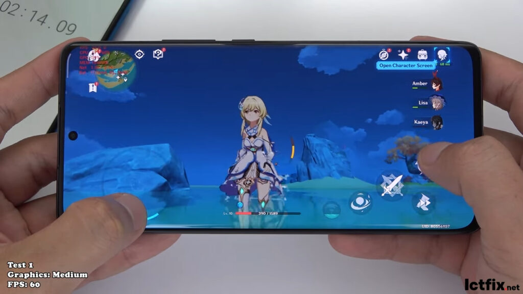 Xiaomi 12 Pro Genshin Impact Gaming test | Snapdragon 8 Gen 1 - ICTfix