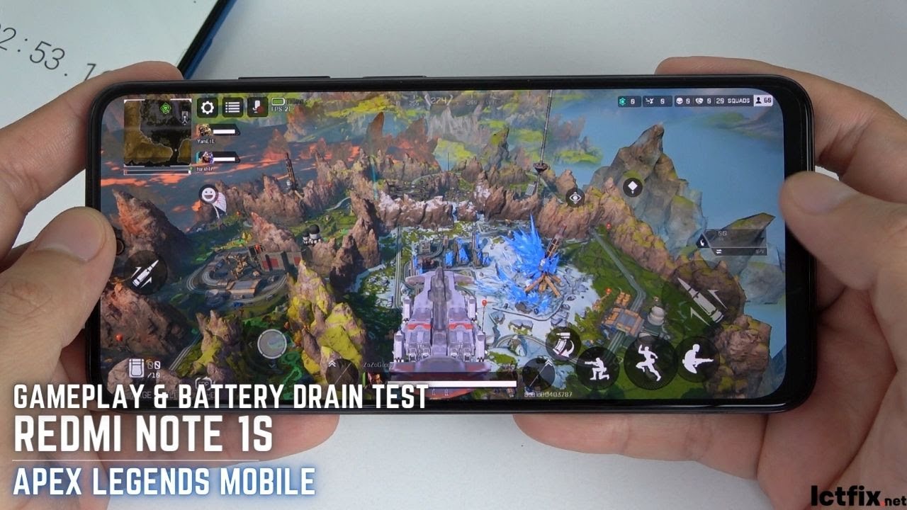 Redmi Note 11s Apex Legends Mobile Gaming test | Helio G96 - ICTfix
