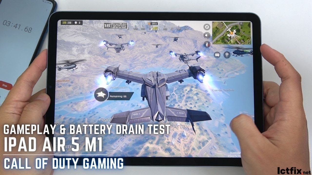 iPad Air 5 Call of Duty Mobile Gaming test CODM | Apple M1, 8GB RAM ...
