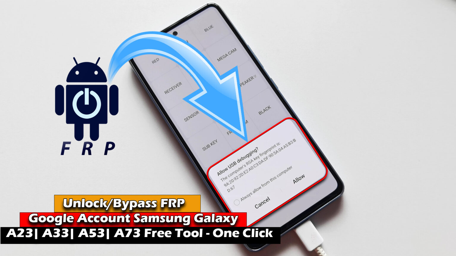 Unlock/Bypass FRP Google Account Samsung Galaxy A23| A33| A53| A73 Free ...