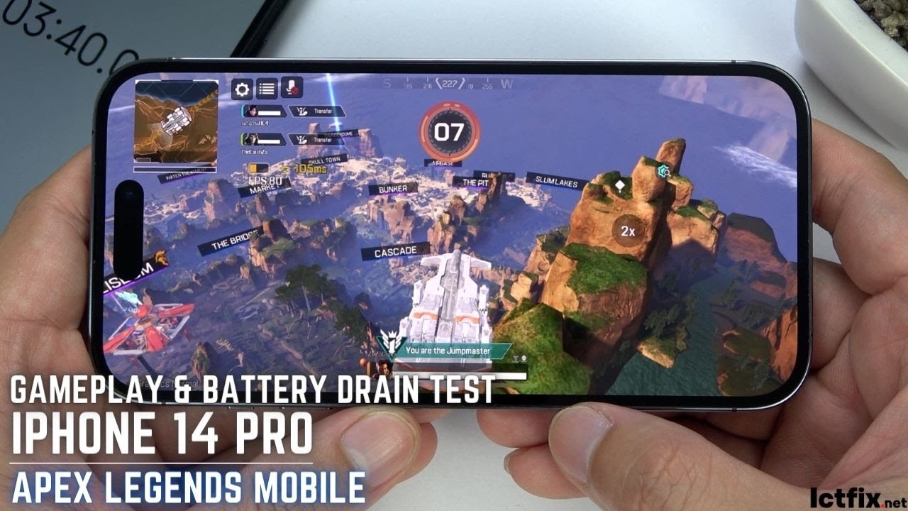 Iphone 14 Pro Apex Legends Mobile Gaming Test Apple A16 Bionic 120hz