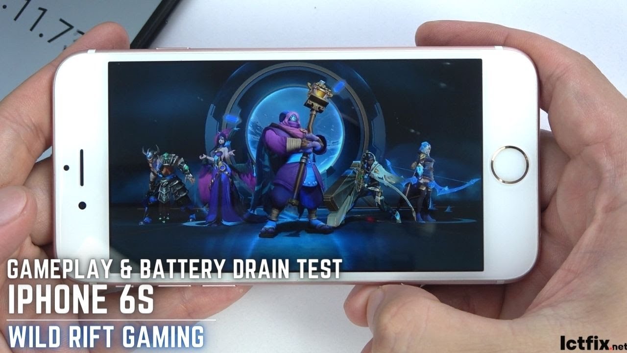 iPhone 6s League of Legends Mobile Wild Rift Gaming test 2022 | LOL ...