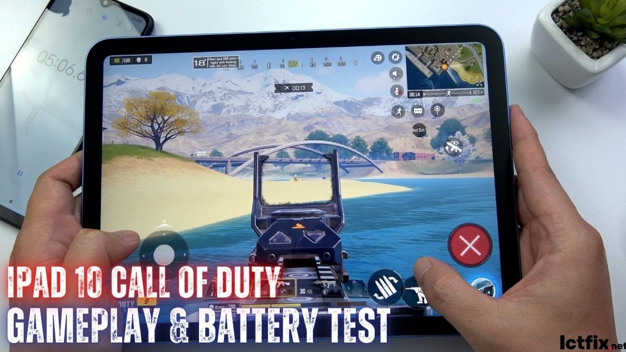 iPad 10.9 inch 2022 Call of Duty Mobile Gaming test CODM | Apple A14 ...