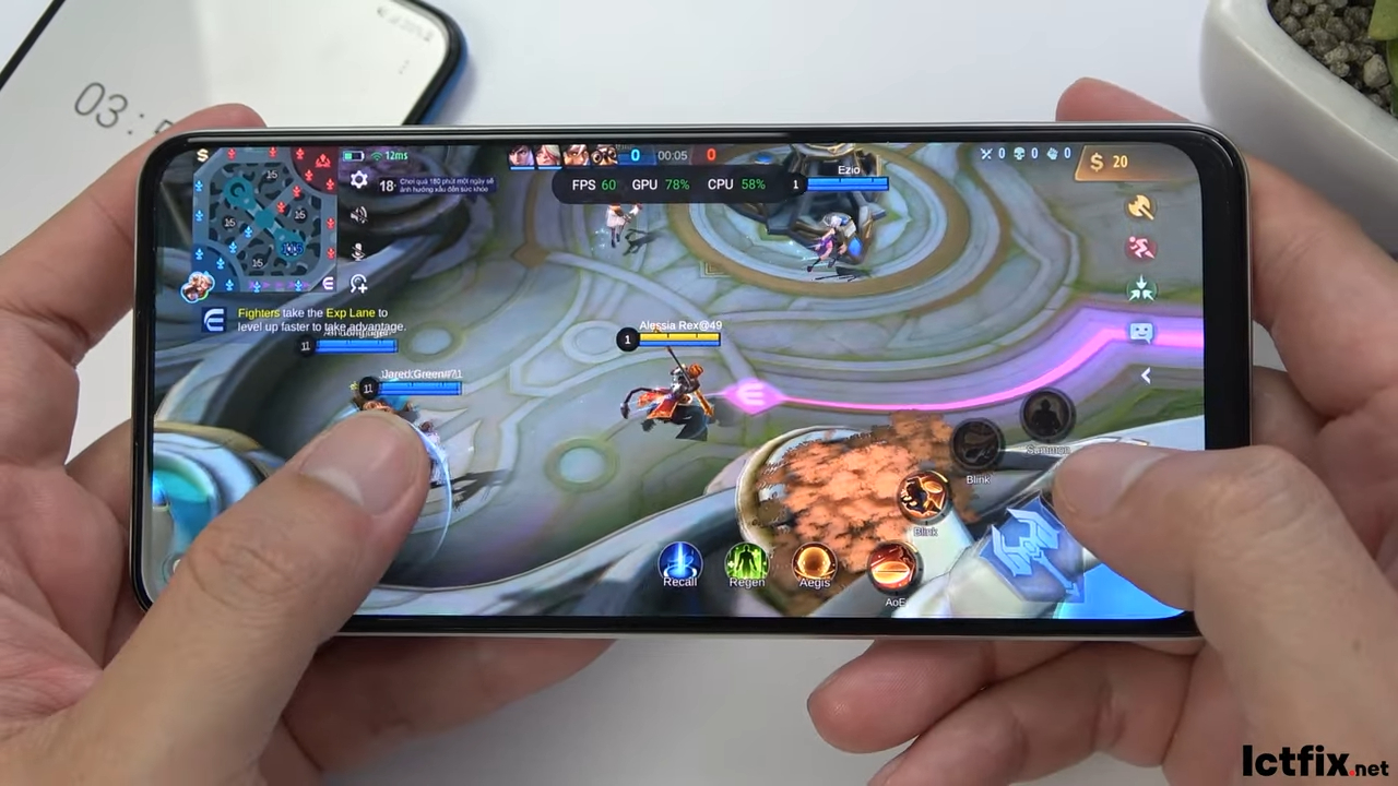 Realme 10 Mobile Legends Gaming test | Helio G99, 90Hz Display - ICTfix