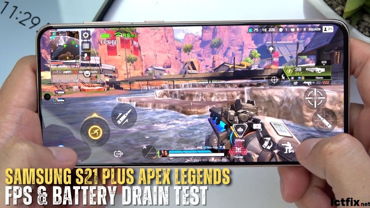 Samsung S21 Plus Apex Legends Mobile Gaming Test Ictfix