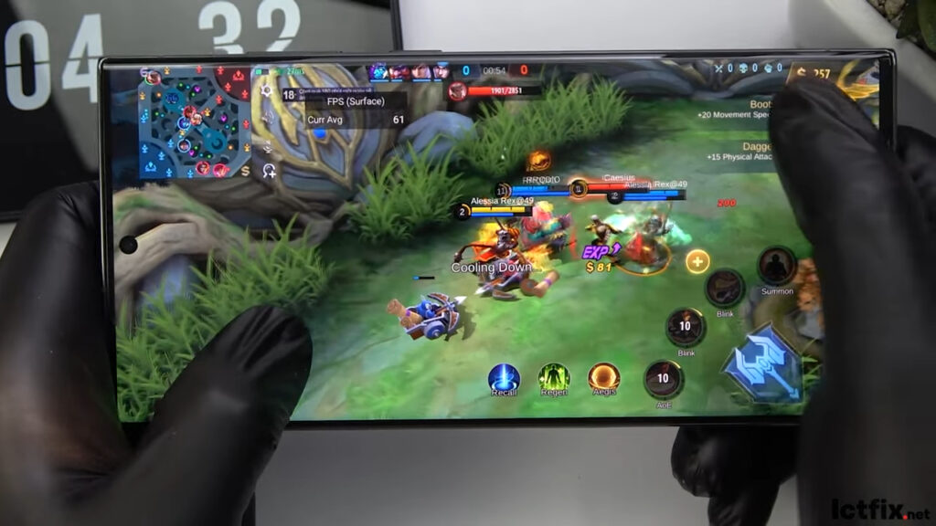 Samsung Galaxy S23 Ultra Mobile Legends Gaming test | Snapdragon 8 Gen ...