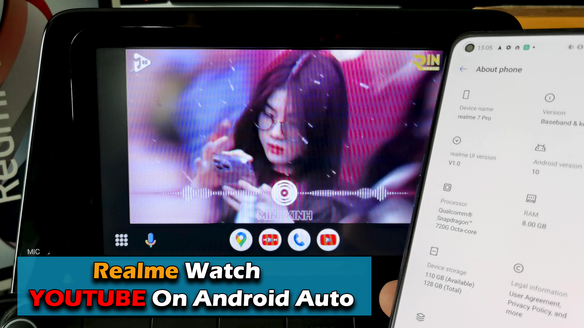 Realme Watch YOUTUBE On Android Auto - ICTfix