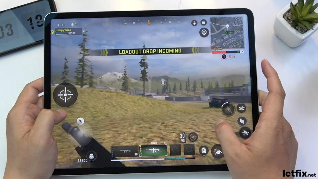 iPad Pro 12.9 2021 Call of Duty WarZone Gaming test | Apple M1 - ICTfix