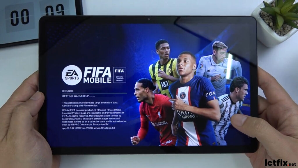 Xiaomi Redmi Pad FiFa Mobile Gaming test | 90Hz Display, 3GB RAM - ICTfix