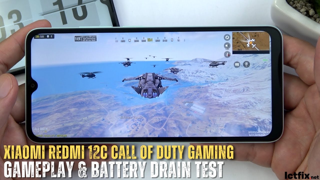 Xiaomi Redmi 12C Call of Duty Mobile Gaming test | Helio G85, 4GB RAM ...