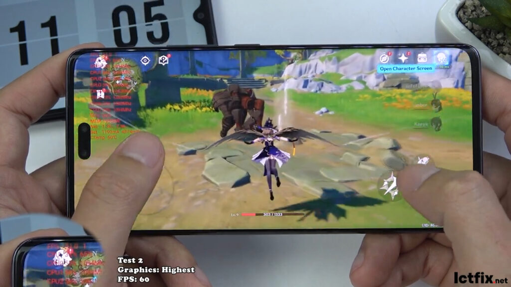 Xiaomi 13 Lite Genshin Impact Gaming test | Snapdragon 7 Gen 1 - ICTfix
