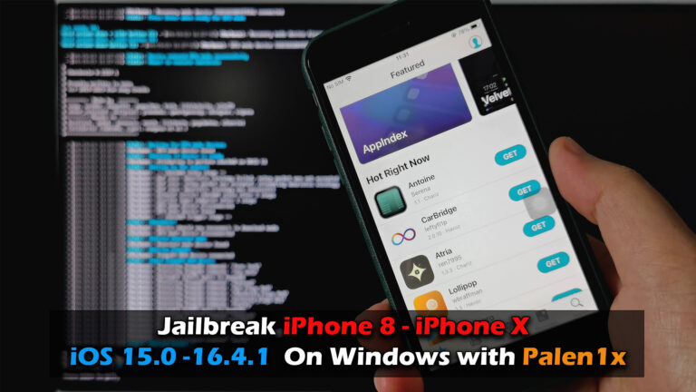 How to Jailbreak iPhone 8, 8Plus, iPhone X - iOS 15.0 16.4.1 On Windows ...