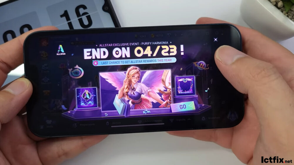 iPhone 13 Mobile Legends Gaming test - ICTfix