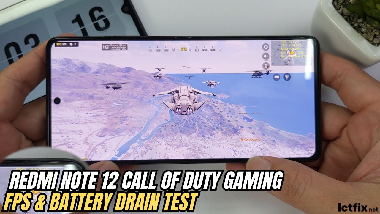 Xiaomi Redmi Note 12 Pro Call of Duty Mobile Gaming test | Dimensity ...