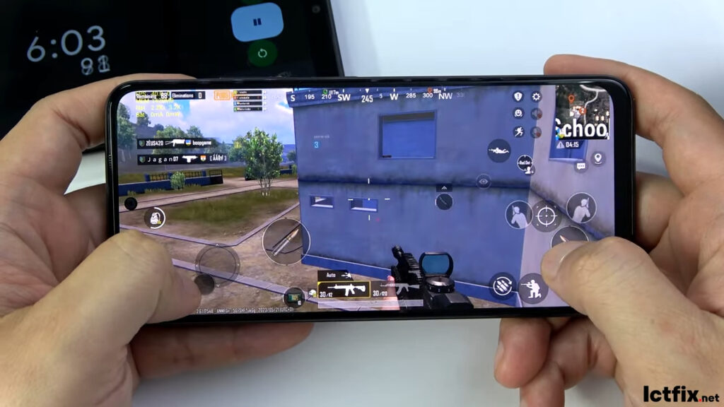 Xiaomi Redmi Note 12s PUBG Mobile Gaming test - ICTfix