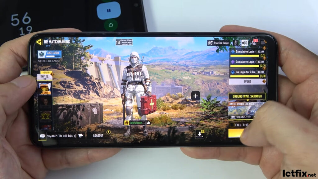 Xiaomi Redmi Note 12s Call of Duty Mobile Gaming test CODM - ICTfix