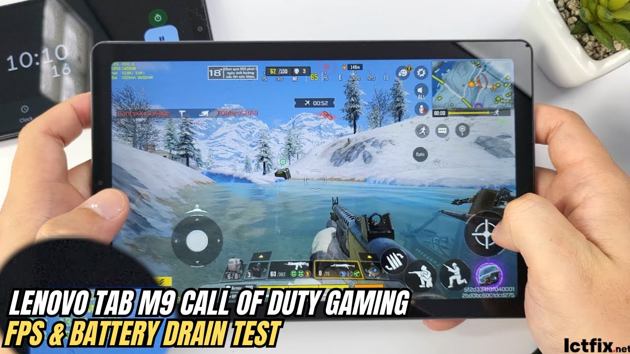 Lenovo Tab M9 Call of Duty Mobile Gaming test | Helio G80, 4GB RAM - ICTfix
