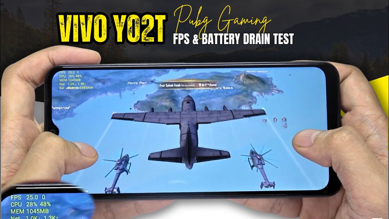 Vivo Y02t PUBG Mobile Gaming test | Helio P35, 4GB RAM - ICTfix