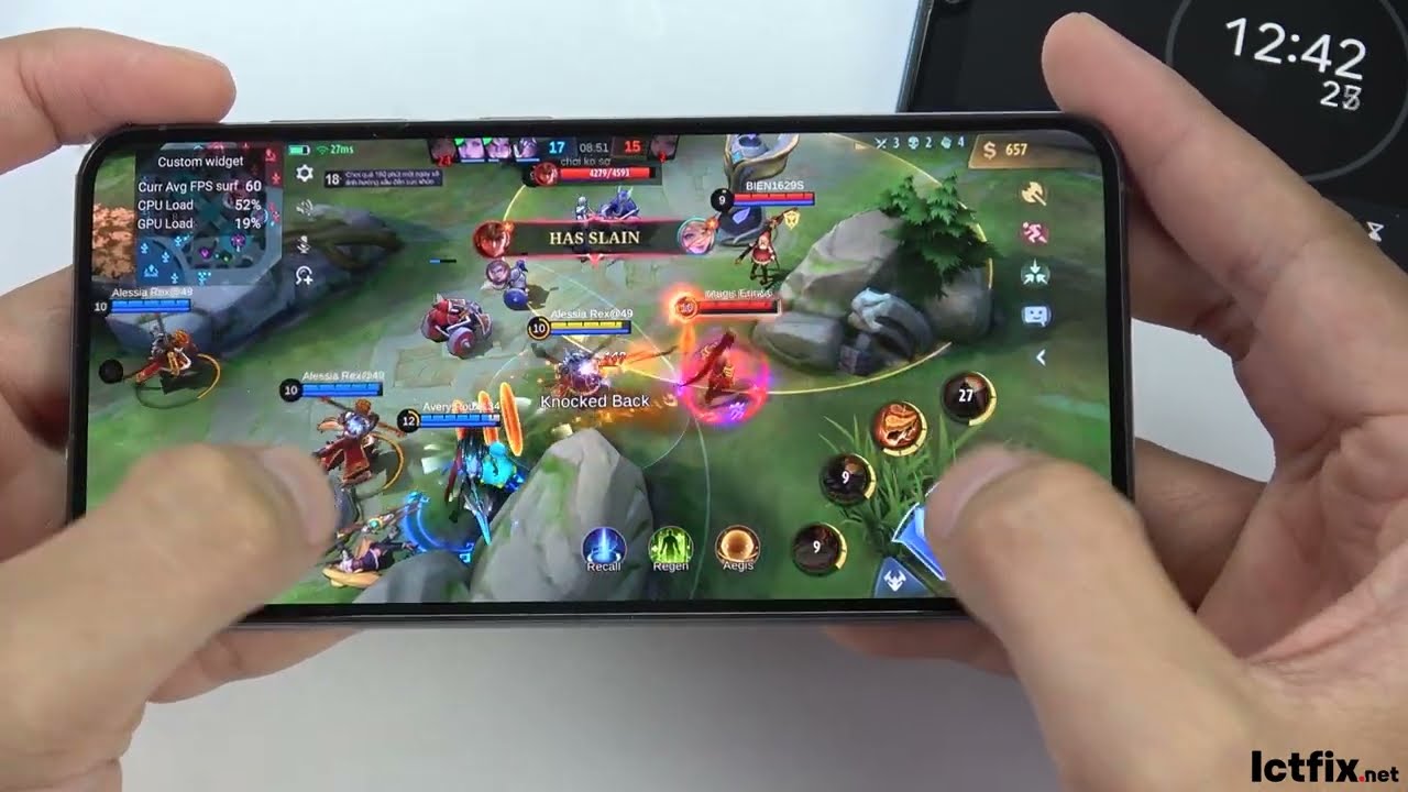 Samsung Galaxy S23 Mobile Legends Gaming test New Update - ICTfix