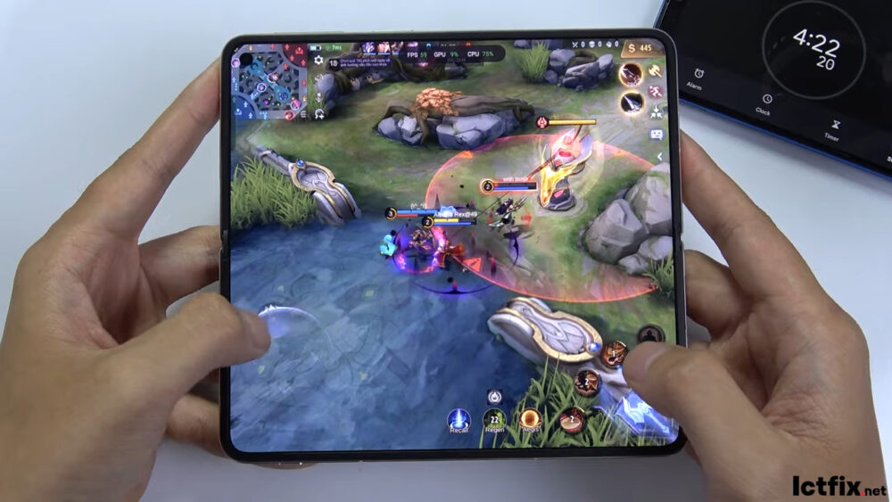 Oppo Find N3 Mobile Legends Gaming test Mlbb | Snapdragon 8 Gen 2 ...