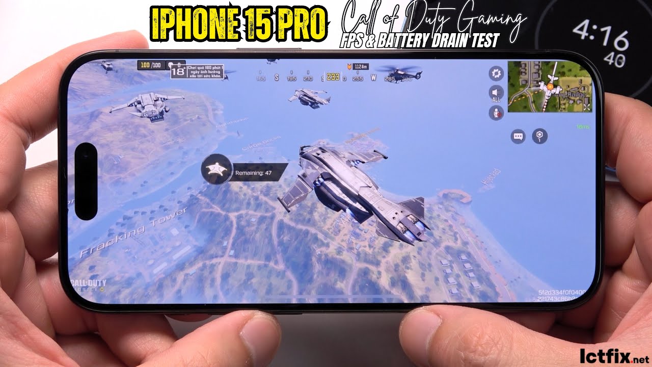 iPhone 15 Pro Call of Duty Mobile Gaming test CODM | Apple A17 Pro ...