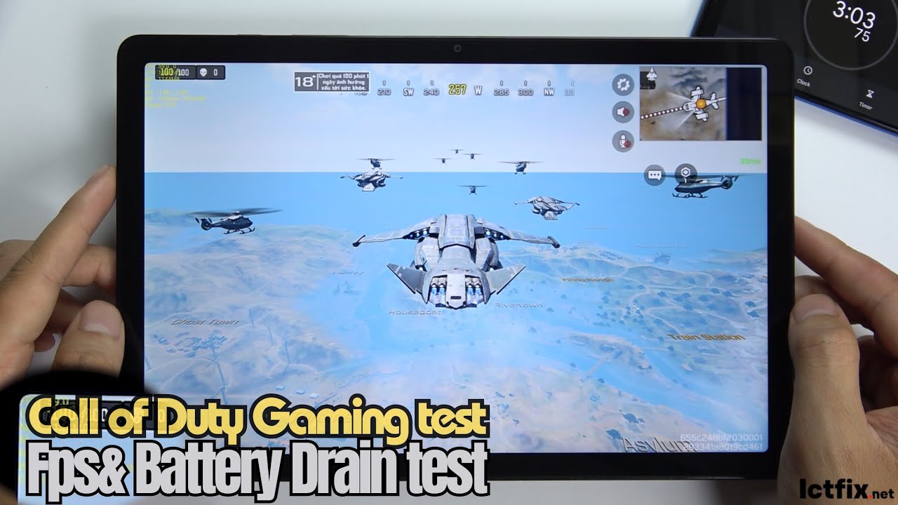 Samsung Galaxy Tab A9+ Call of Duty Mobile Gaming test CODM ...