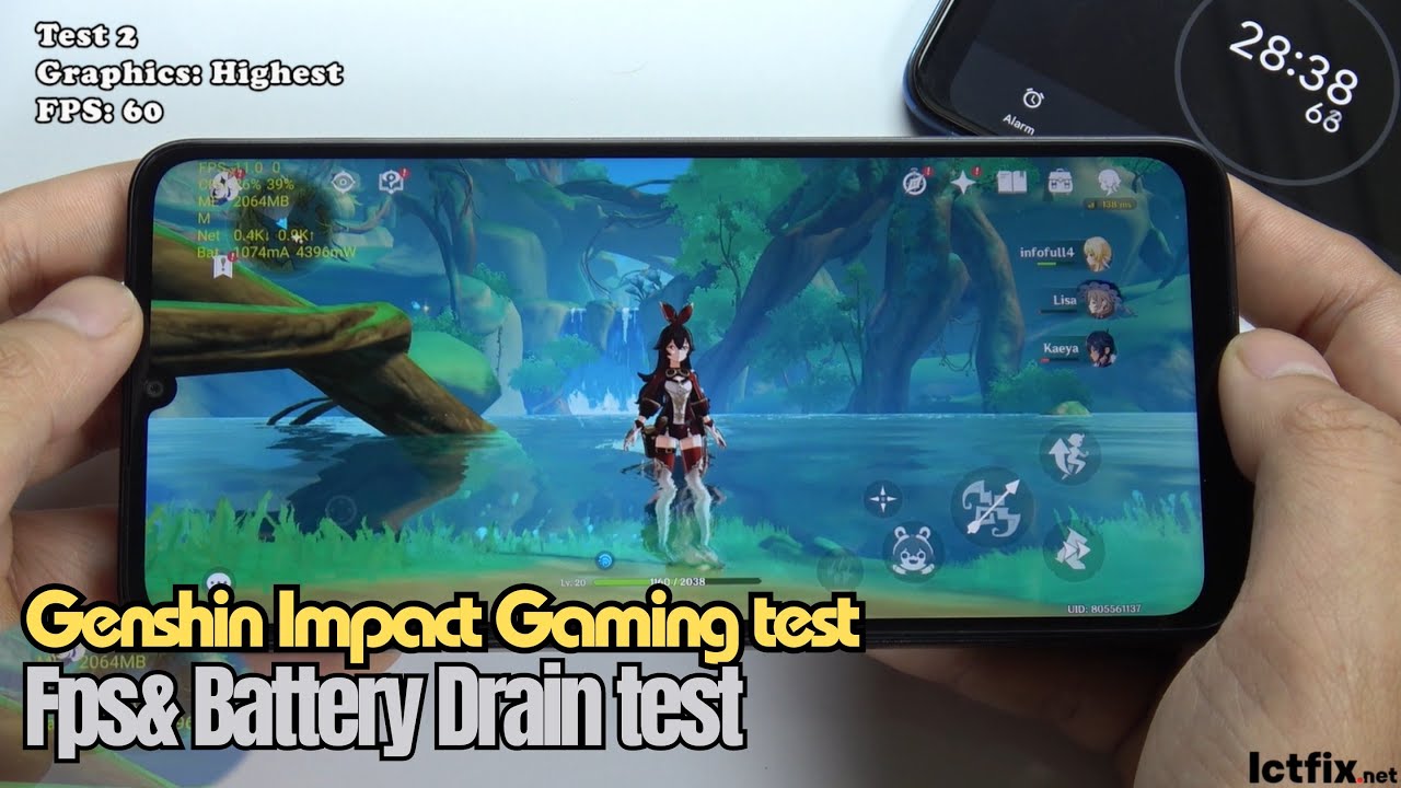 Xiaomi Redmi 13C Genshin Impact Gaming test | Helio G85,90Hz Display ...