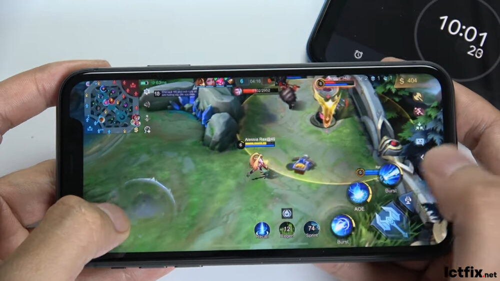 iPhone 11 Mobile Legends Gaming test MLBB - ICTfix